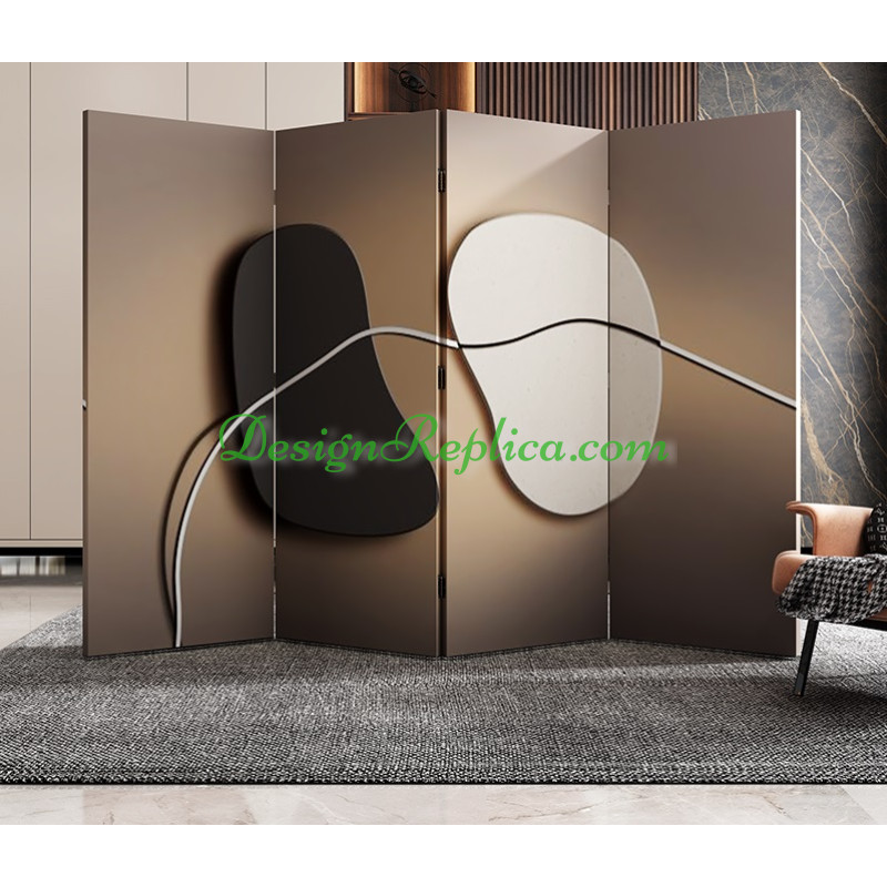 Modern Minimalist Folding Screen Living Room Partition Entryway Shelter ...