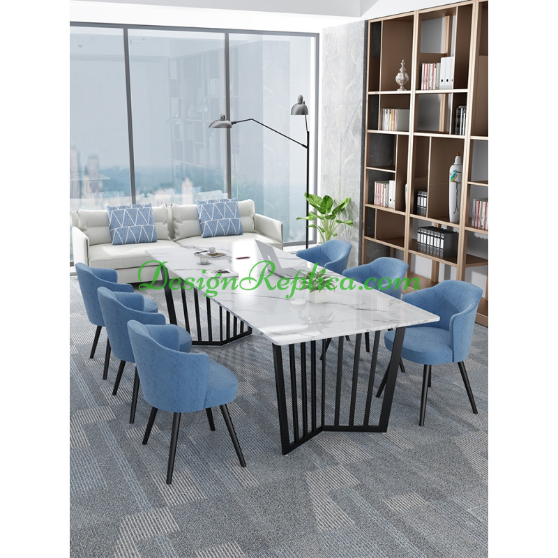 Scandinavian Marble Desk $201 with High Quality