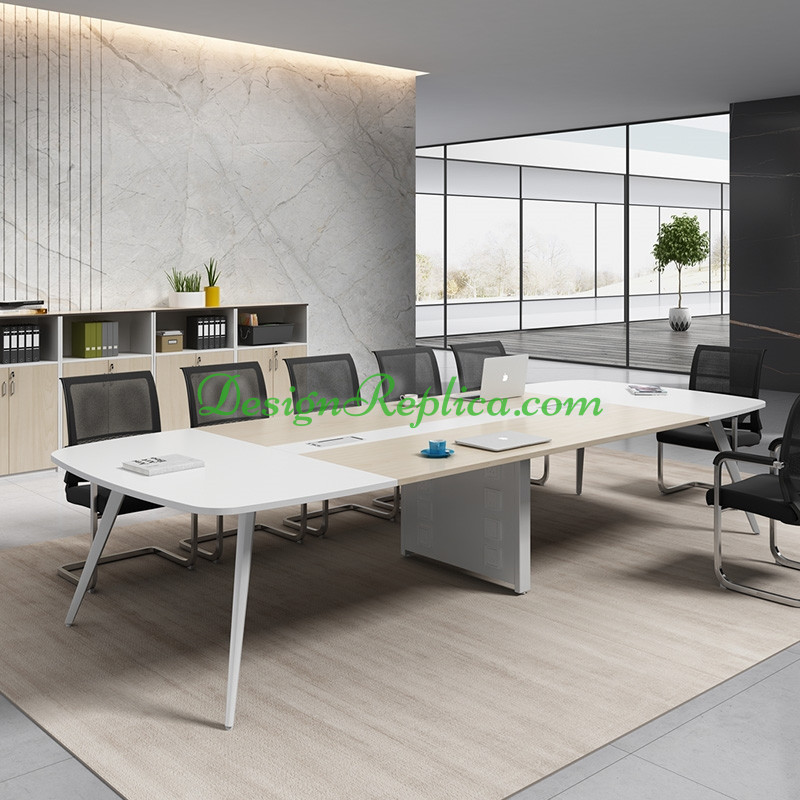 Office Desk Conference Table Leader Desk Minimalist Modern Training ...