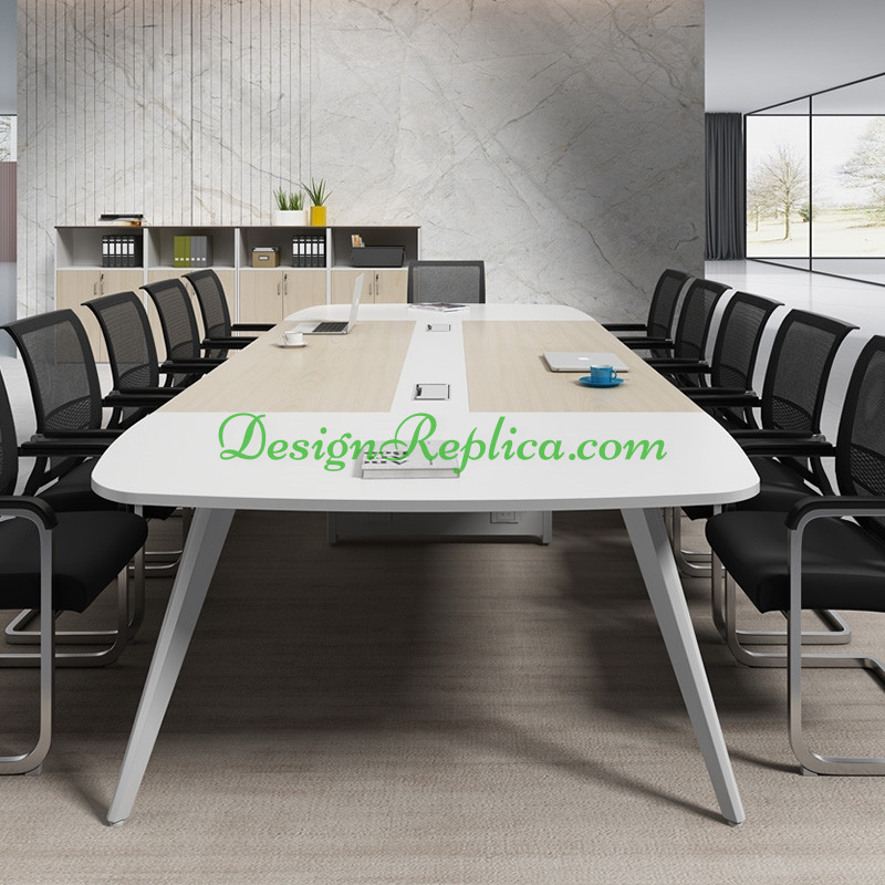 Office Desk Conference Table Leader Desk Minimalist Modern Training ...